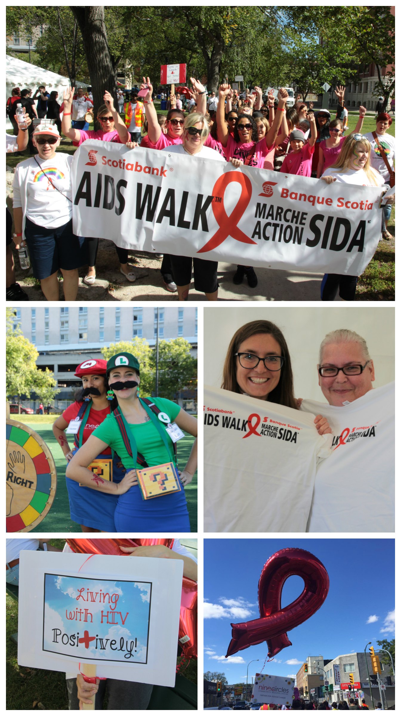 AIDS Walk-wrap - Nine Circles Community Health Centre